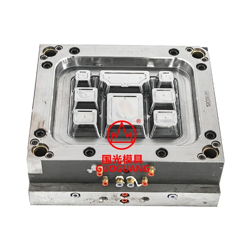 China 8 compartment Plastic injection mold thin wall microwave ...