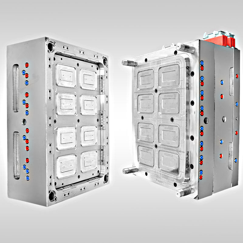 China Thin Wall Box Lid Mould 8 Cavity Manufacturer and Supplier | Guoguang